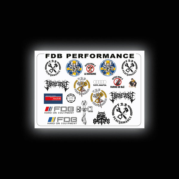 Plancha de stickeros – Farine de blé